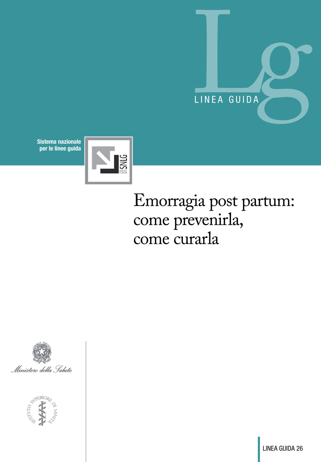Emorragie post partum: presentate le prime Linee Guida – Ordine ...